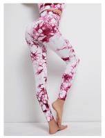 China BSCI Certified Seamless Dip Dye Yoga Leggings High Waist Tights 280g Nylon Spandex for sale