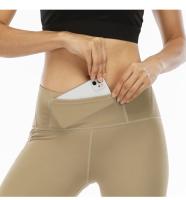 China High Waist Yoga Leggings with Pocket XS-5XL Tight Fit High Elastic Nylon Spandex for sale