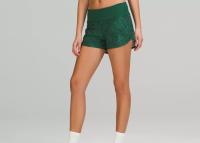 China Custom Women Running Shorts with Zipper Pocket 87 Nylon 13 Spandex 305gsm for sale