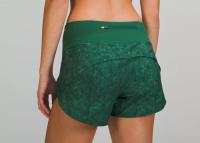 China Custom Women Running Shorts with Zipper Pocket 87 Nylon 13 Spandex 305gsm for sale