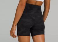 China Women High Waist Biker Shorts for Yoga Sports Wear 2 in 1 Compression Fit for sale