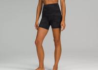 China Women High Waist Biker Shorts for Yoga Sports Wear 2 in 1 Compression Fit for sale