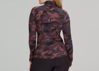 China Plus Size Long Sleeve Thumb Hole Side Pocket Running Jacket Women for sale