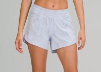 China Workout Elastic Waist Running Shorts , Polyester Jogging Shorts For Women for sale