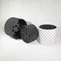 China White Black Plastic Plant Nursery Pots And Air Pruning Container For Gardening for sale
