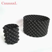 China Black Tree 0.9mm PS Air Pruning Containers Hydroponic Plastic Air Root Pots for sale