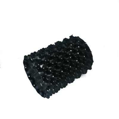 China 20cm Dia 0.7mm PVC Plastic  Not Coated Degradable Polymers Black for sale