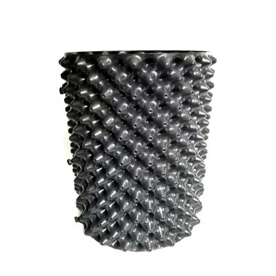 China HDPE material black plastic root control pots for weeping willow for sale