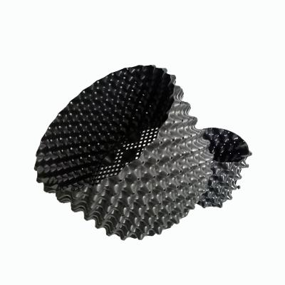 China Factory Directly Selling Pure PVC/HDPE black plastic root pruning pot for Easier Transplant and Faster Grow for sale