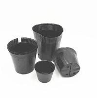 China Wholesale Black Plastic Soft Blister Flower Seeds Pot For Tree for sale