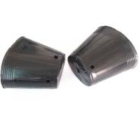 China Manufactory custom design PS PVC plastic soft planters for tree flower seedlings for sale