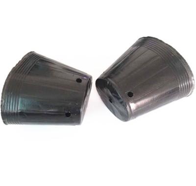 China Manufactory custom design PS PVC plastic soft planters for tree flower seedlings for sale