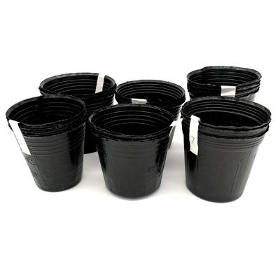 China cheap price black plastic soft flower nursery pots for sale