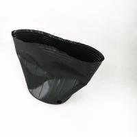 China Black Color Big Plastic Flower Pot Garden Aging Resistant for sale