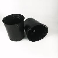 China black plastic soft nutrition pot Chinese orchid seedling pot for sale