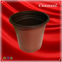 China 15cm Top Dia Disposable Plastic Flower Pots Cactus 5 Gallon Planter for sale
