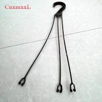 China High Grade HDPE UV Resistant 1% Plastic Hanging Hook ODM Flower Pot Hanger for sale