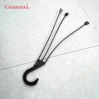 China High Grade HDPE UV Resistant 1% Plastic Hanging Hook ODM Flower Pot Hanger for sale