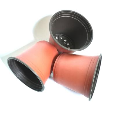 China Outdoor Cheap Plastic Garden Bulk Flower Pots Wholesale for sale