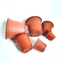 China Eco-friendly plastic flower pot soft pot for grow healthily. for sale