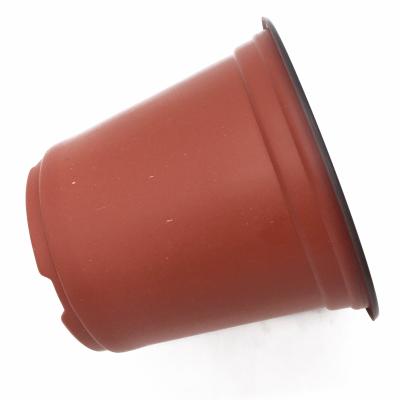 China Various plastic PP nursery double color flower pot Plastic plant pots for plants planter garden for sale