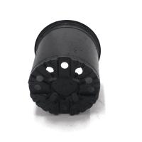 China Light and soft black/double-color flower pot  laurel  seedling nutrition pot for sale