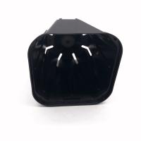 China OEM Small Square Fleshy Orchid Plastic Flower Pots Injection Molded for sale