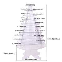 China 10 tier macaron tower stand macaron packaging clear or black for sale