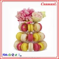 China Beautiful 4 tier macaron tower stand display packaging for sale