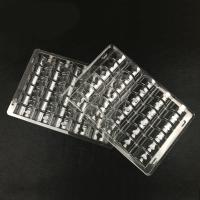 China 30 Cavities Macaron Clamshell Packaging Rectangular Plastic Cake Containers for sale