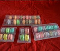 China Customize design OEM macarons cakes chocolates plastic blister thermoforming vacuum clamshell packaging for sale