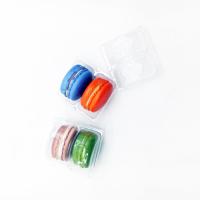 China 2 cells blister tray macaron cookie candy packaging tray box for sale
