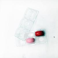 China PVC/PET macaron candy cookie packaging 6 cells blister tray blister packaging for sale