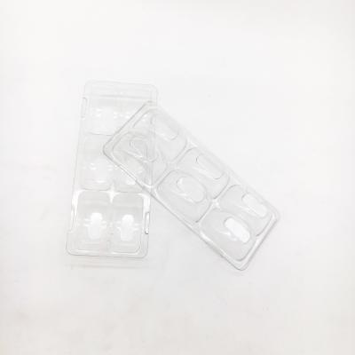 China Plastic packaging tray 6 cells  macaron blister pack tray cookie/candy/chocolate packaging box for sale