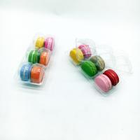 China Customized food blister packaging macaron /candy/cookie/chocolate plastic  6 pack tray for sale