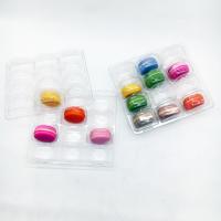 China Customized blister package clear 12 holes macaron tray for sale