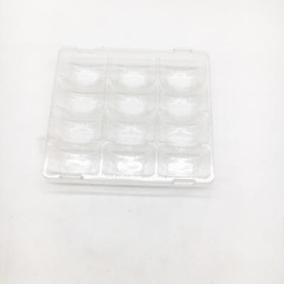 China 12 holes macaron tray plastic blister packaging for sale