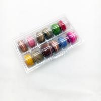 China 12pcs clamshell blister macaron box packaging macaron display tray macaron tray wholesale for sale