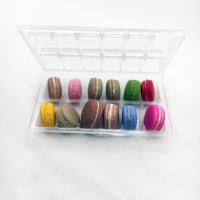 China 12 pack plastic macaron tray clamshell packaging plastic package for sale