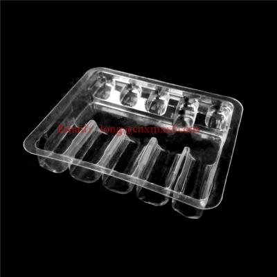 China Plastic Vial Ampoule Blister Tray Medicine Packing 2ml 3ml 5ml 10ml for sale