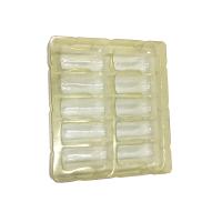 China Plastic medication Manufactory price vial ampoule 5 holes and 10 holes plastic trays for sale