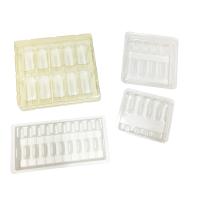 China Clamshell Blister Plastic 1ml Ampoule Insert Packing Trays 100mm Thickness for sale