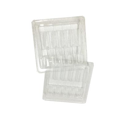 China Customized Clear Blister vial tray medicine tray with multiple specification for sale