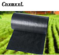 China 100m Black 125gsm Plastic Ground Cover 5% UV Resistant Sunblock Cloth for sale