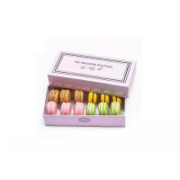 China Hot selling long macaron holder custom printing cardboard box with high quality for sale