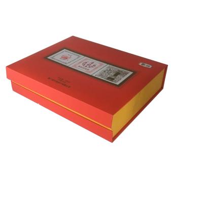 China Custom make paper card box luxury gift packaging tea box for gift giving for sale