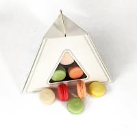 China Paper Macaron Packaging Tower Hold 9 Pcs 2 Tiers Macaron Tower for sale