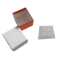 China 4 Pcs Chocolate Rigid Paper Gift Box Packaging Food Grade Embossing for sale