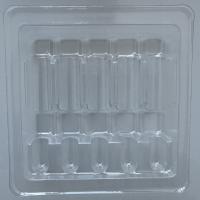 China PET Fragile Goods Packaging Tray Glass Bottle Fixed Packaging Tray Water Injection 1ml 2ml 5ml 10ml 5 Pack for sale