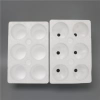 China Supply Shock-absorbing Thermal Insulation Wine Foam Box Glass bottle Foam Box Spot Round for sale